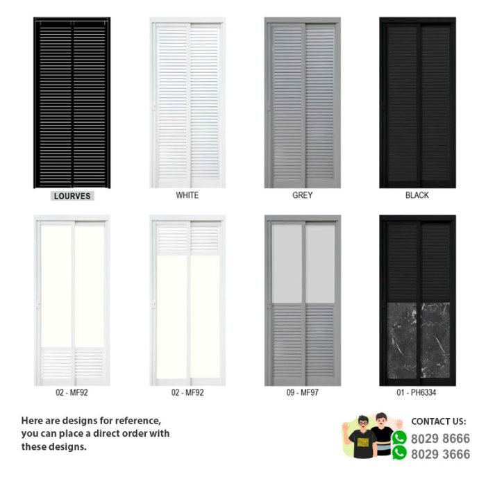 PD Louver Toilet Door – LV302 | Imperial Door