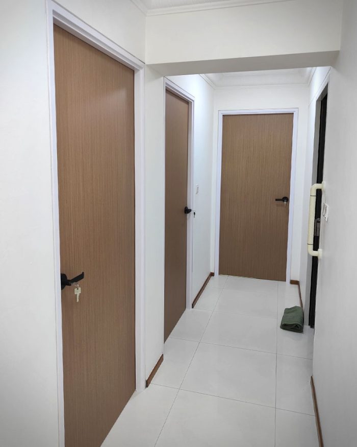 HDB door - HDB Main Door Fire Rated / Non Fire - D11 - Direct Door Factory