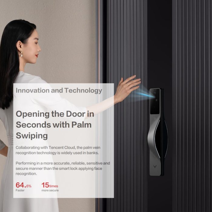 Lockin V5 Max - World First Vein Secure Smart Lock - Singapore